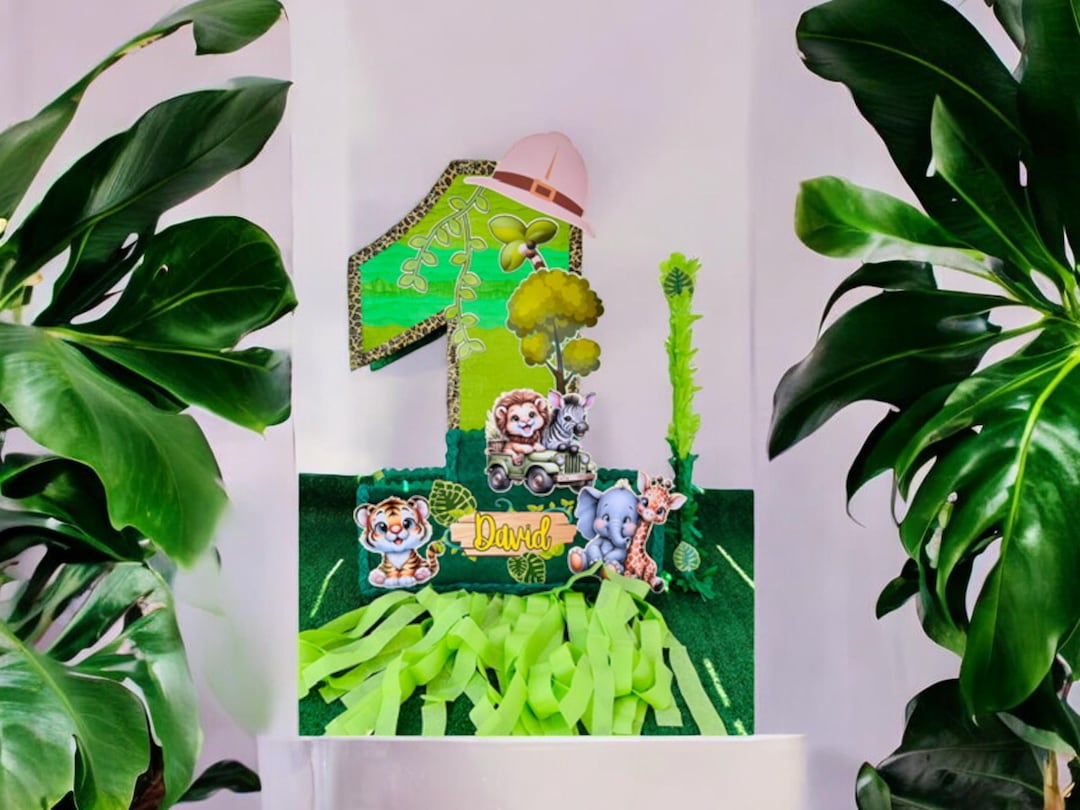 Safari Pinata Jungle Theme Piñata De Safari Jungle Animals Piñata ...