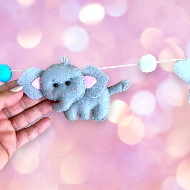 Elephant Garland - Etsy