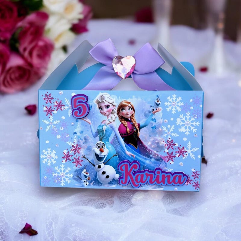 Elsa Frozen Candy Box - Etsy