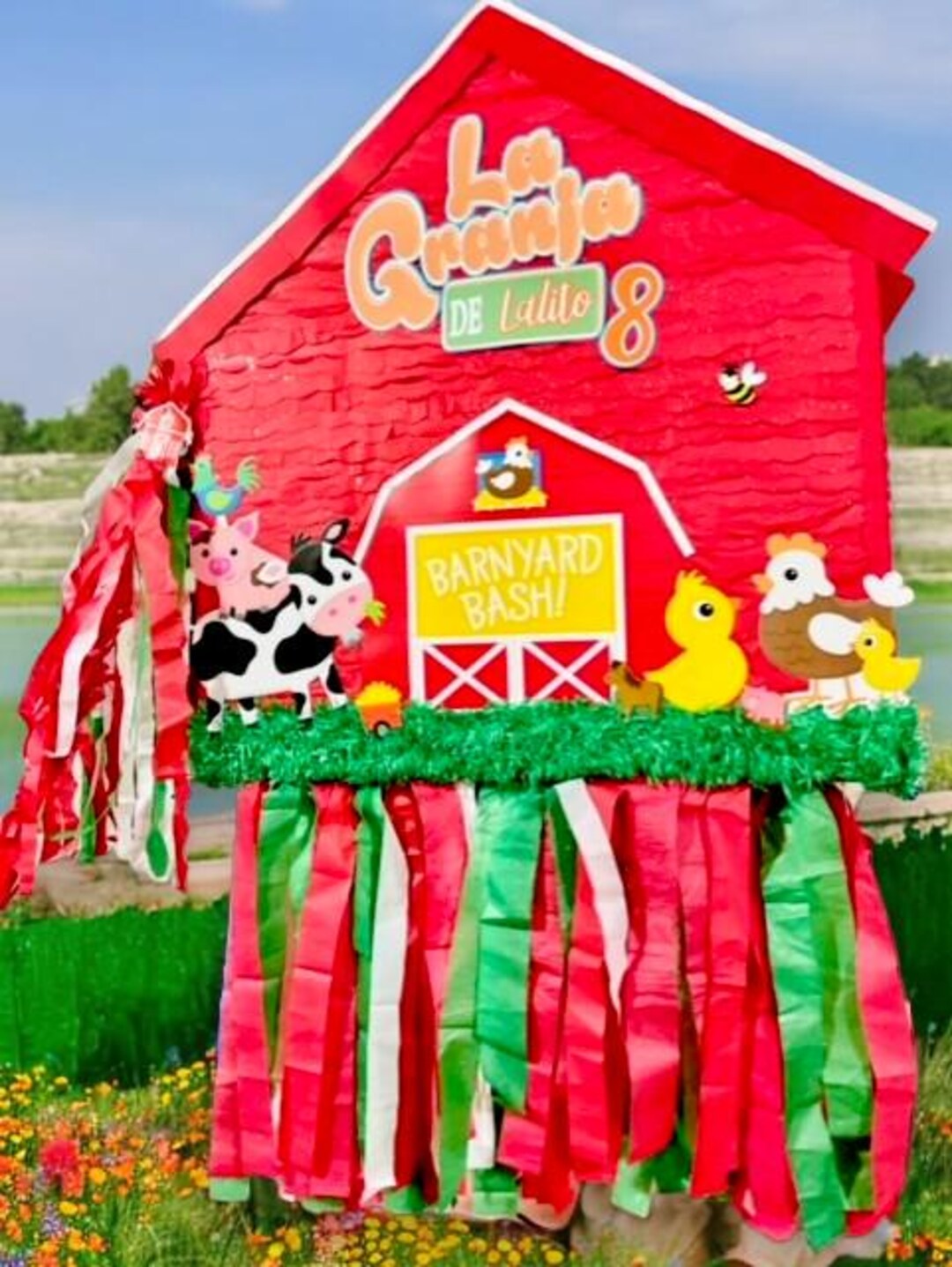 Beautiful Farm Animal Pinata for Birthday Party, Farm Birthday Animal ...