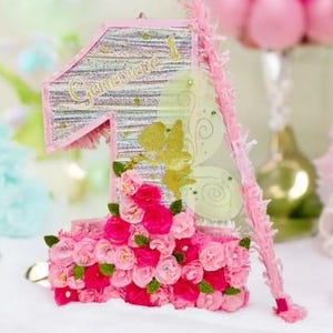 Fairy Flower and Butterfly Piñata Number Pinata From 1 to 9 ...