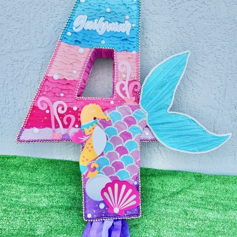Mermaid Pinata - Etsy