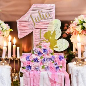 Fairy Flower and Butterfly Piñata Number Pinata From 1 to 9 ...