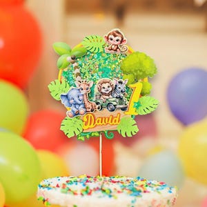 Safari Pinata Jungle Theme Piñata De Safari Jungle Animals Piñata ...