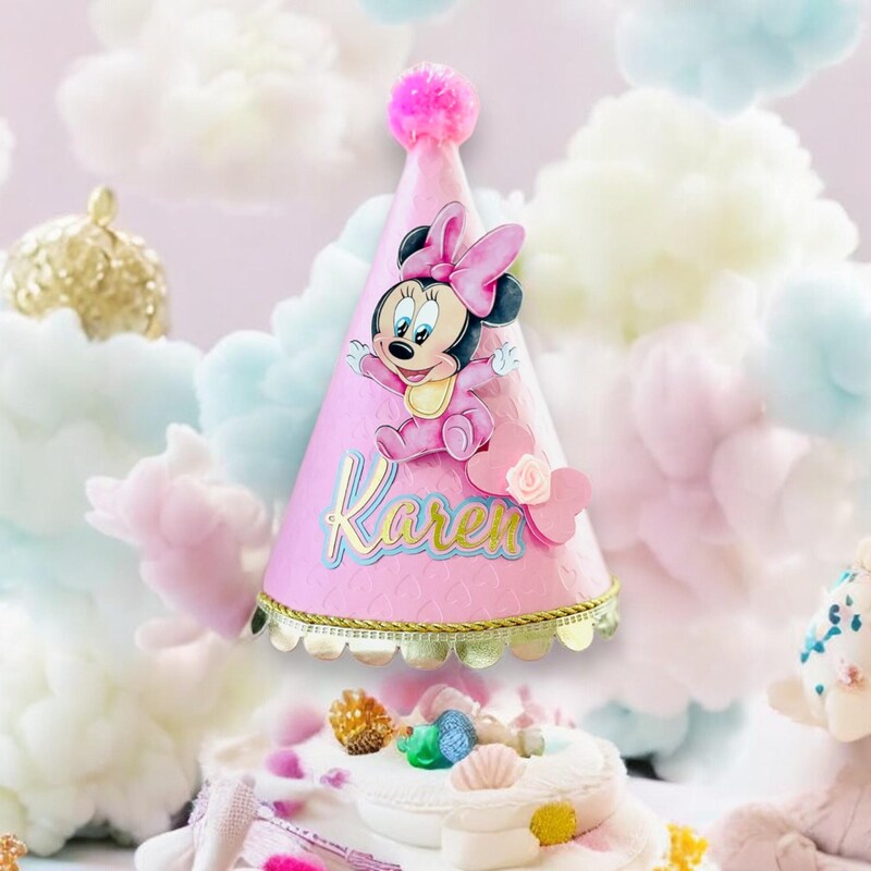 Minnie Mouse Hat - Etsy