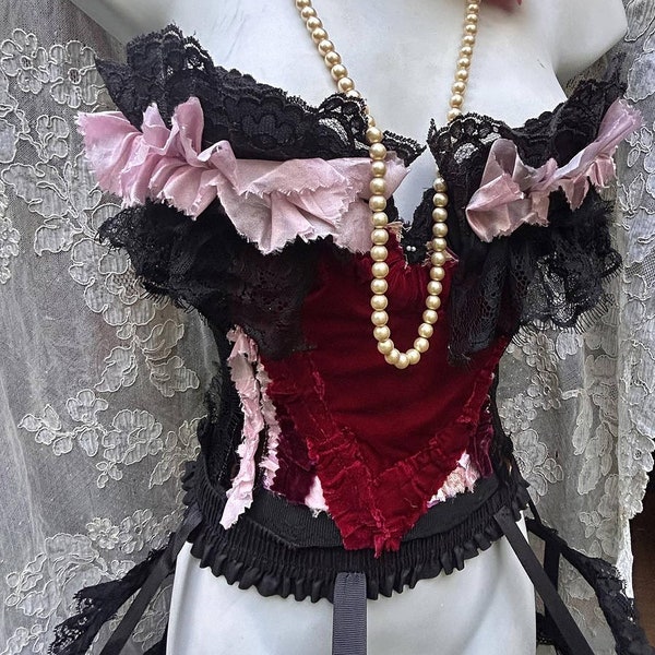 Heart Cutout Corset - Etsy