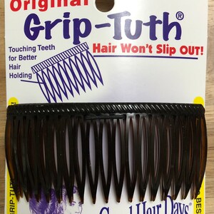 Grip-tuth 3 1/4 Side Comb Set of 2 Hair Combs Hair - Etsy
