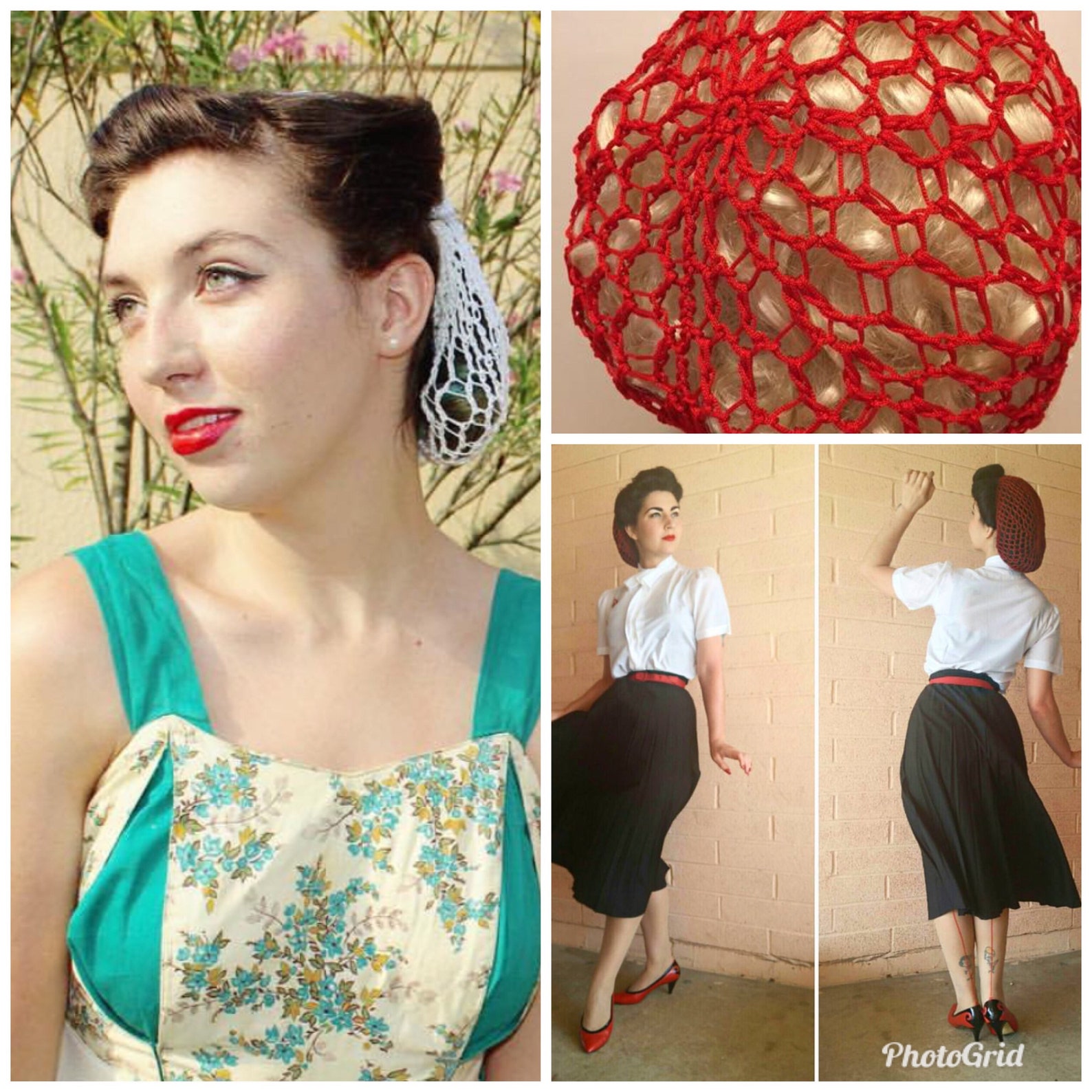 Hair Snoods in Every Color You Can Imagine - Etsy