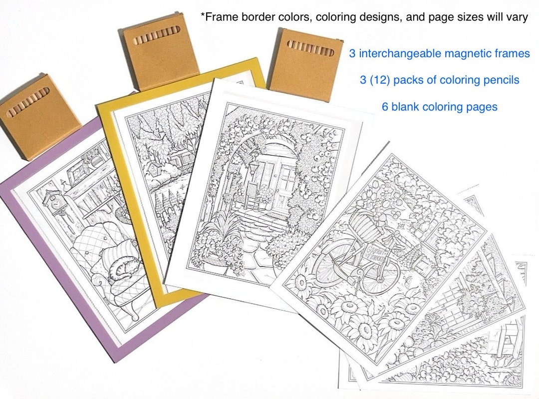 Unleash the Fun! Creative Coloring Activity Kit for 3. - Etsy