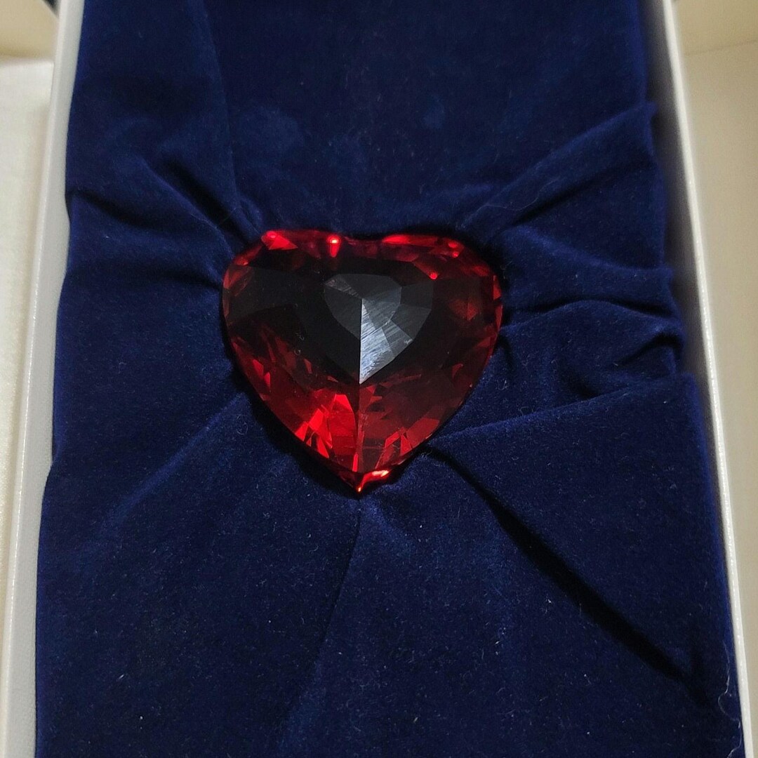Swarovski Red Heart - Etsy