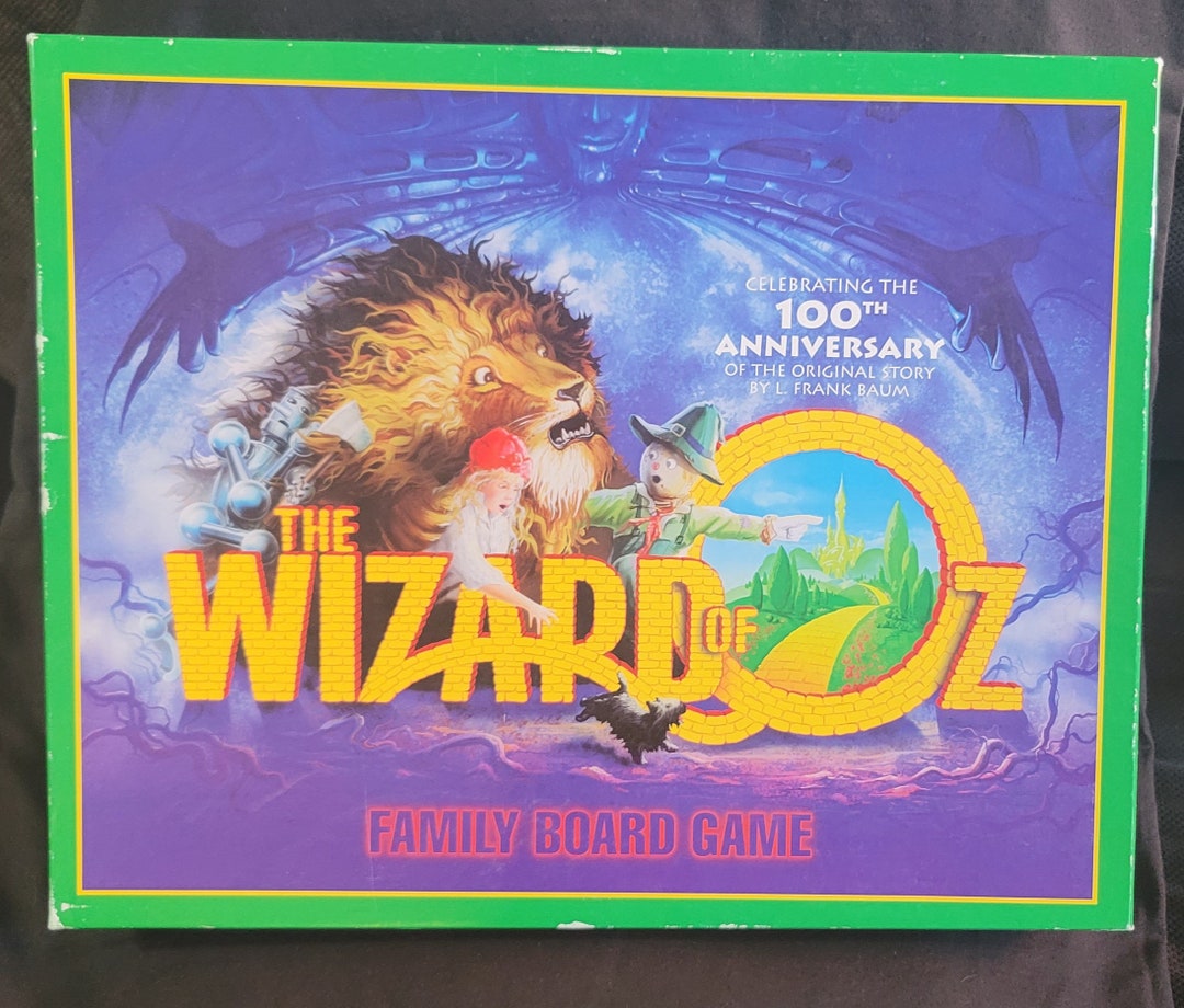 100th Anniversary Wizard of OZ Board Game 100% Complete - Etsy