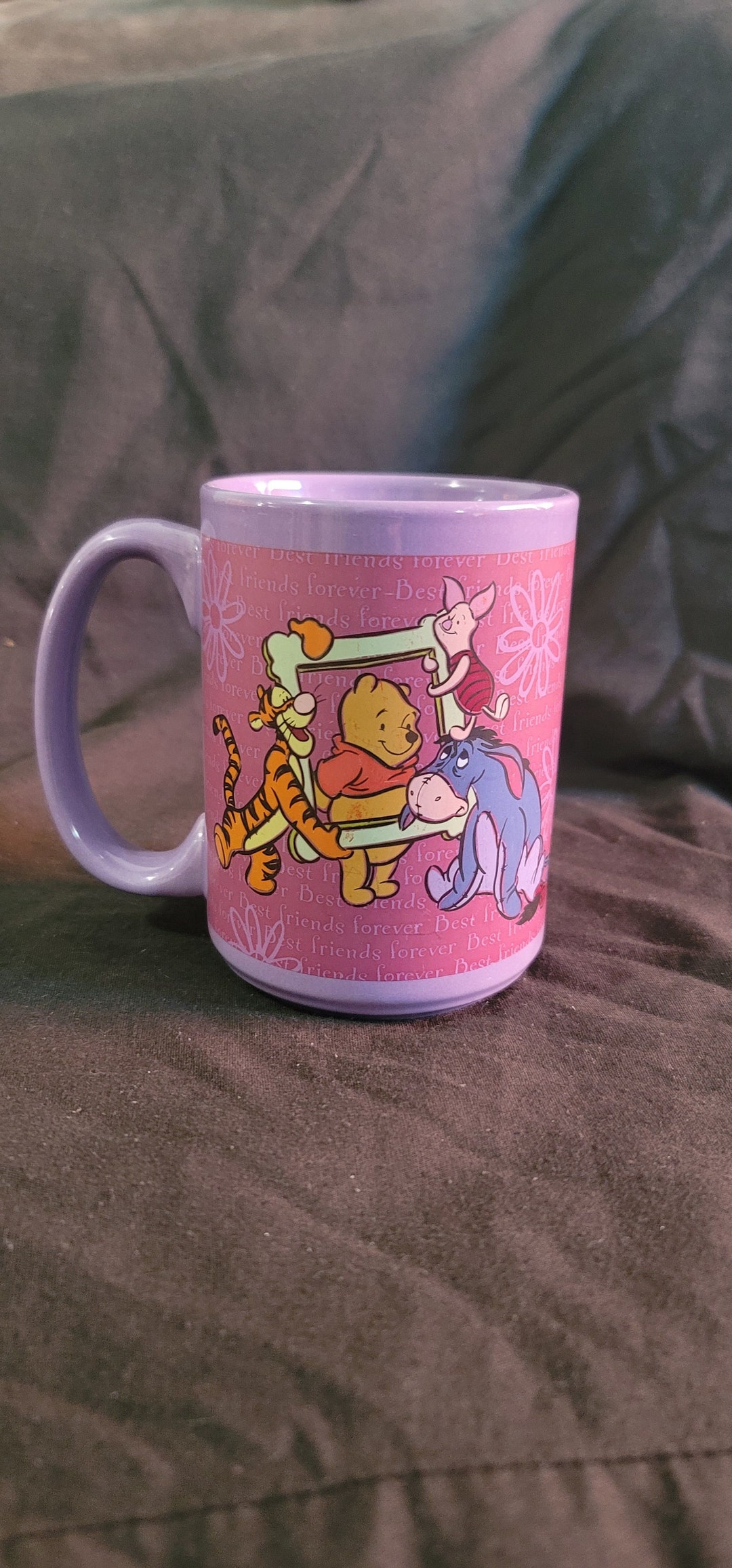 Disney Purple Best Friends Forever Pooh Mug - Etsy