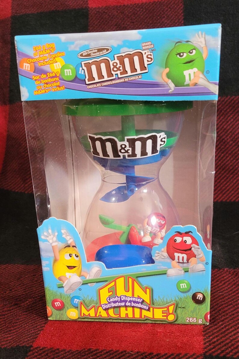 M&m's Fun Machine Candy Dispenser - Etsy