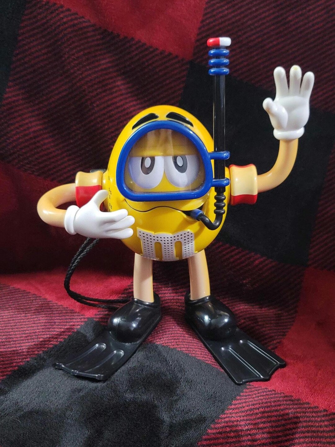 M&m's Yellow Scuba Battery Operated Radio - Etsy