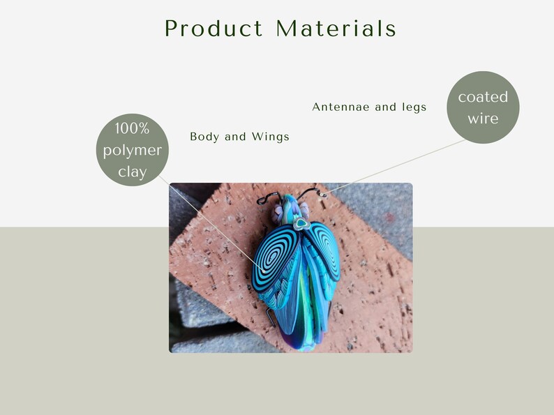Handcrafted Teal Clay Bug Art Unique and Whimsical Sculpture for Garden ...