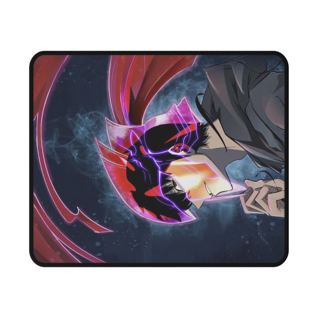 Sung, Jin, Woo, Igris, Blood, Red, Non-slip Gaming Mouse Pad, Solo ...