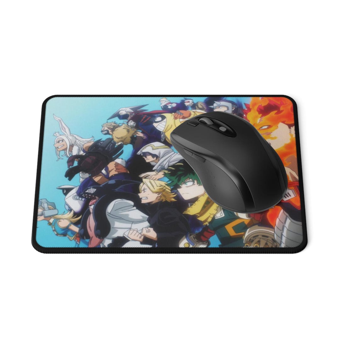 My Hero Academia, Non-slip Gaming Mouse Pad, Deku, Eandeavor, Kaminari ...