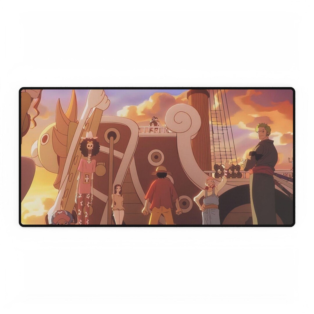 Straw Hats, One, Piece, Desk Mats, Anime, Shonen, Accessories, Gifts ...