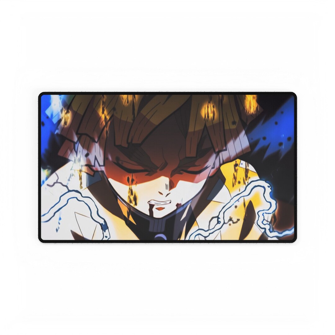 Zenitsu, Demon Slayer, Kimetsu No Yaiba, Desk Mats - Etsy