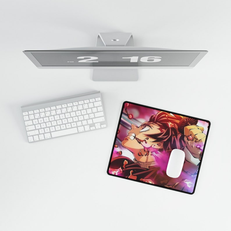 Tanjiro, Tanjiro Kamado, Demon Slayer, Kimetsu No Yaiba, Desk Mats - Etsy