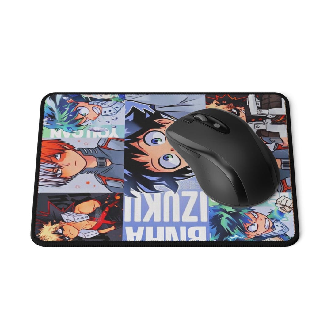 Midoriya, Todoroki, Bakugo, Non-slip Gaming Mouse Pad, Izuku Midoriya ...
