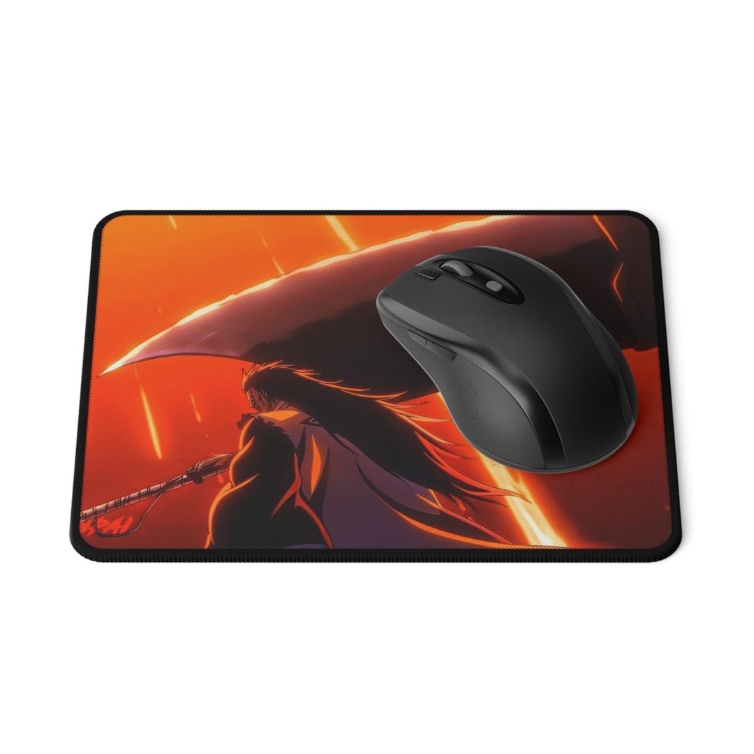 Kenpachi, Zaraki, Non-slip Gaming Mouse Pad, Bleach, Anime, Manga ...