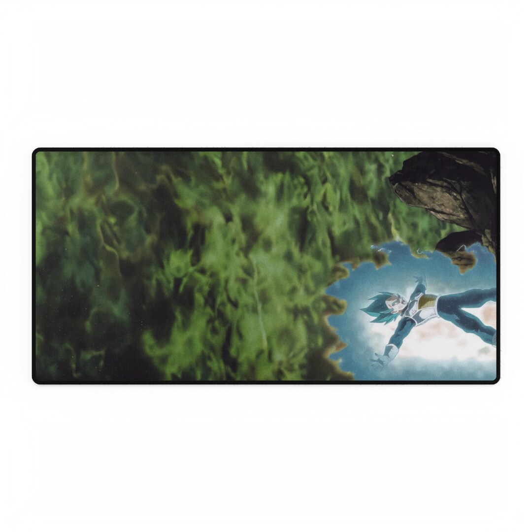 Vegeta Super Saiyan Blue Dragon Ball Desk Mats - Etsy