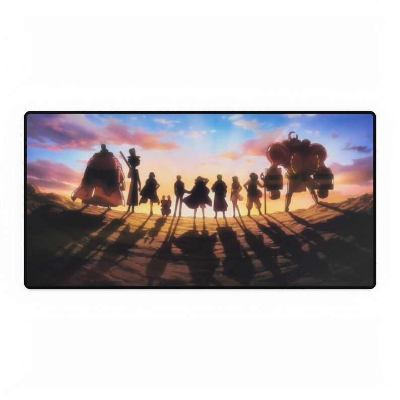 Luffy Straw Hats One Piece Desk Mats - Etsy