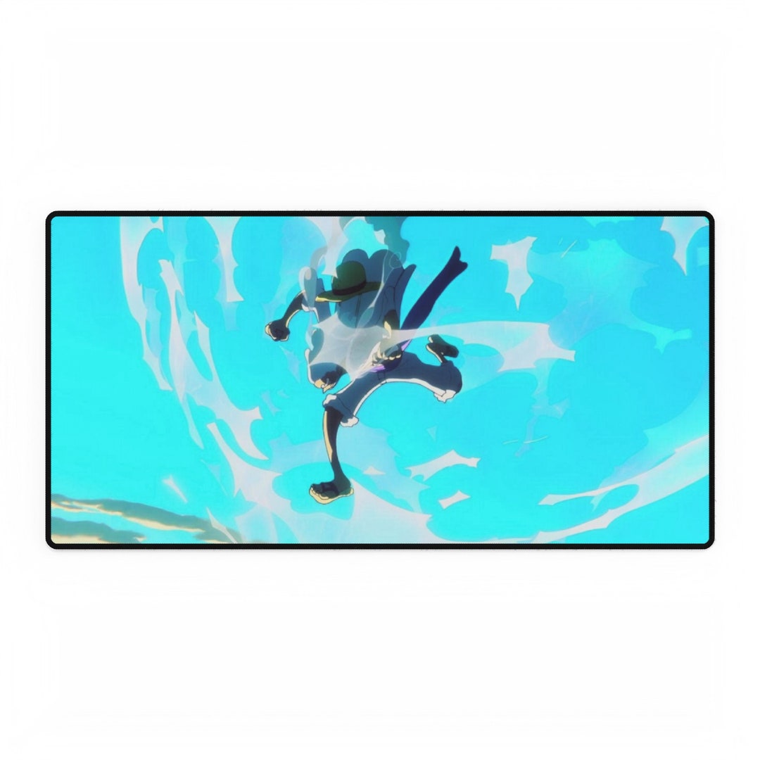 Luffy Gear 5 One Piece Desk Mats - Etsy