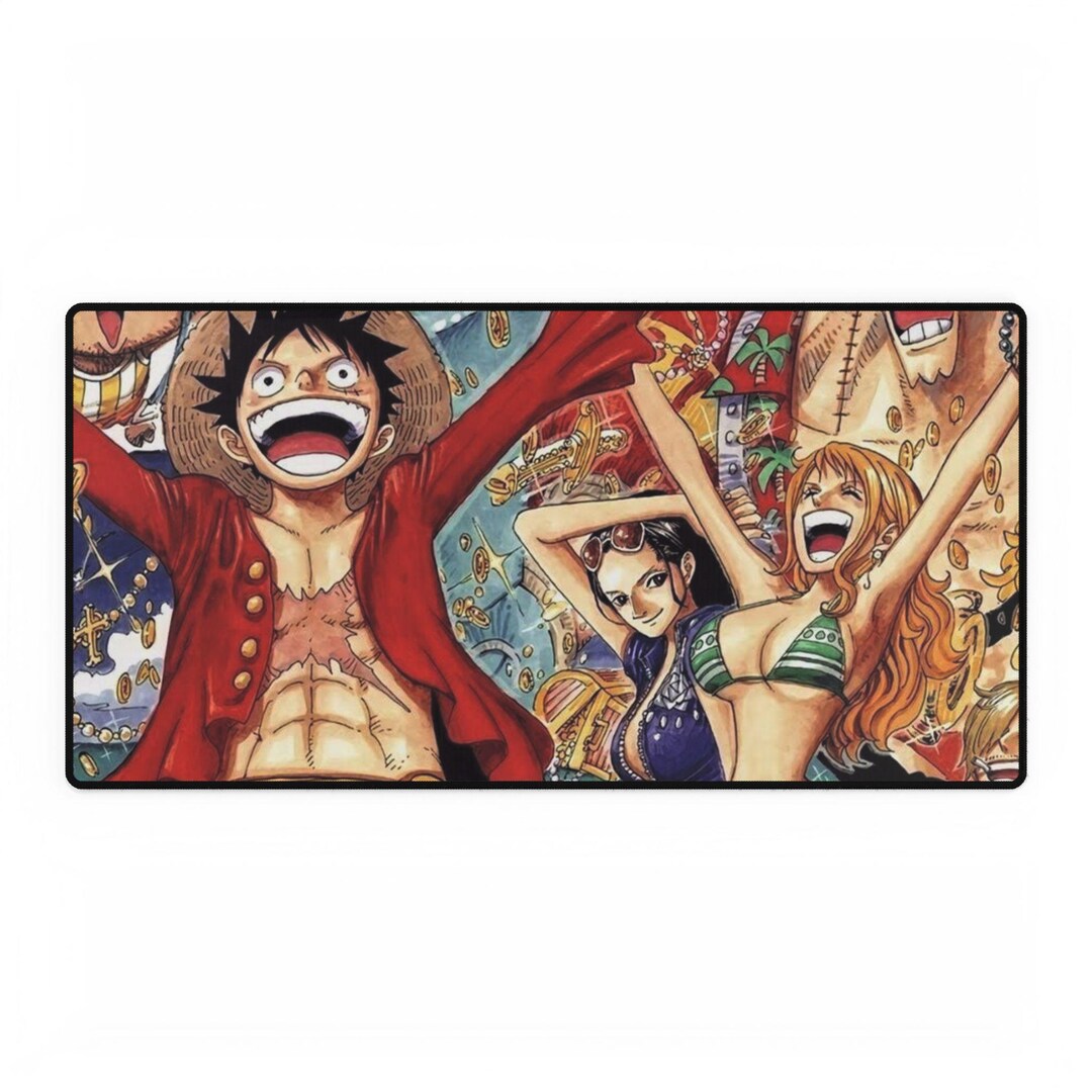 Straw, Hats, One, Piece, Desk Mats, Anime, Shonen, Manga, Accessories ...