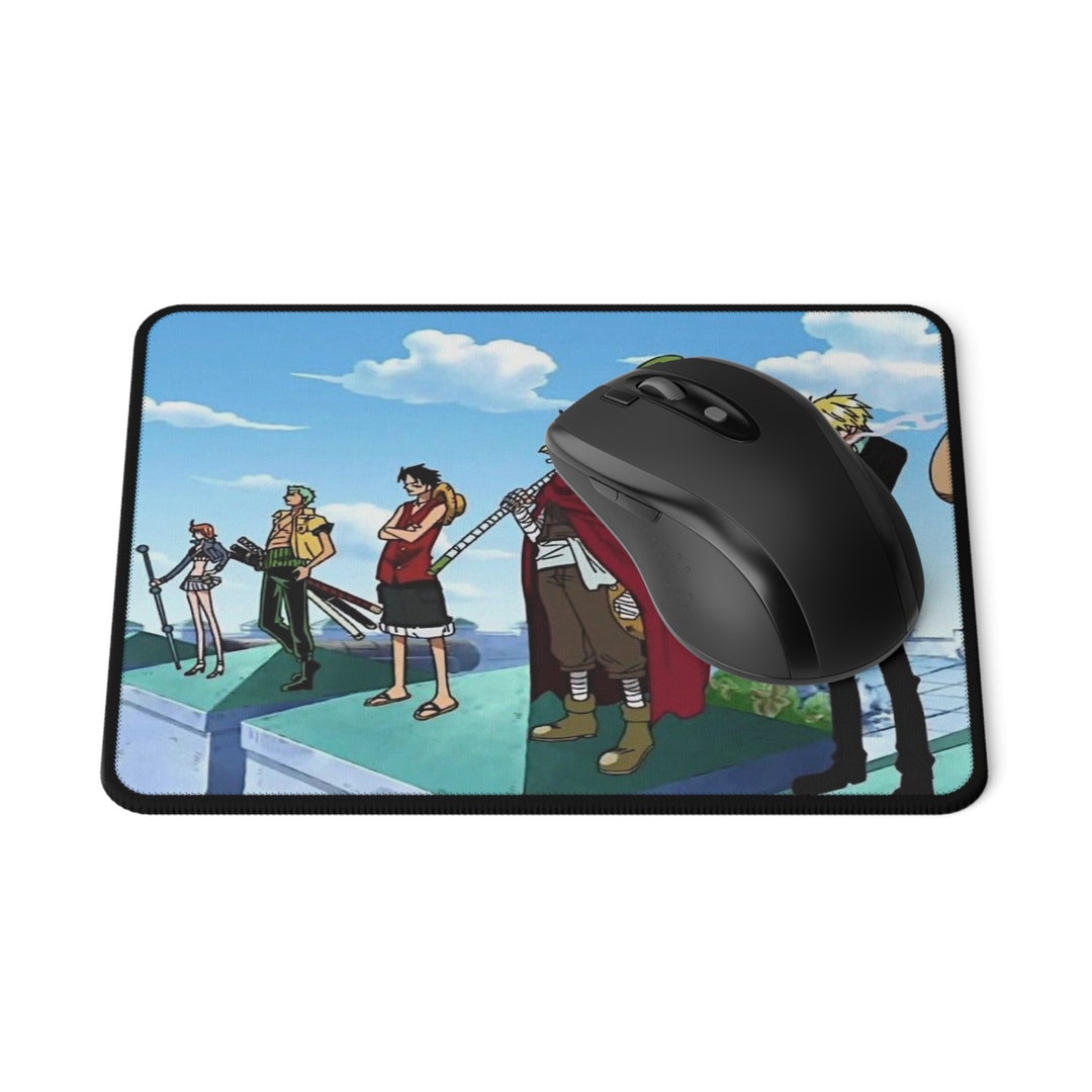Anime One Piece Non-slip Gaming Mouse Pad for Shonen Manga Fans, Luffy ...