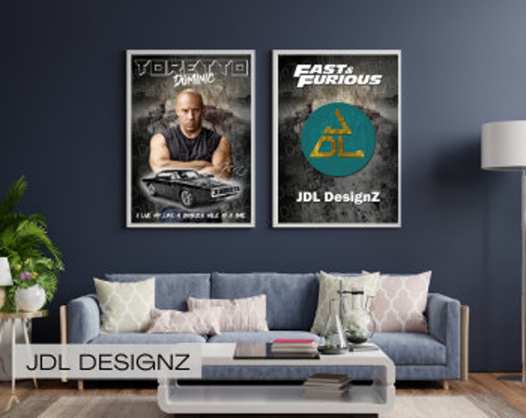 Dominic Toretto Fast & Furious Print - Etsy