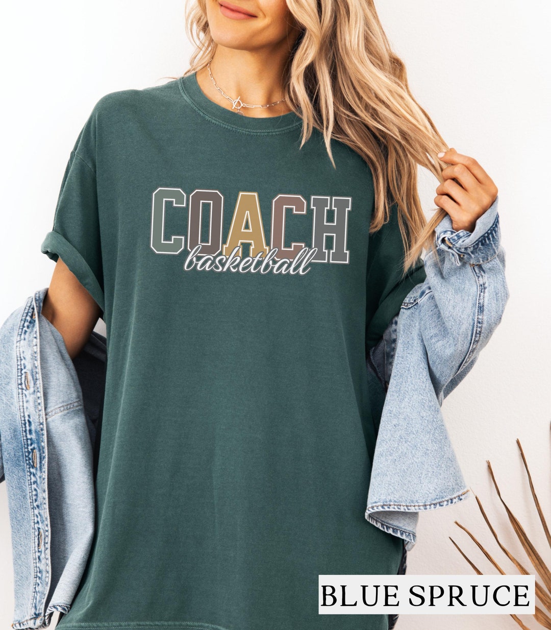 Comfort Colors Basketball Coach Shirt: Game Day Tee - Etsy