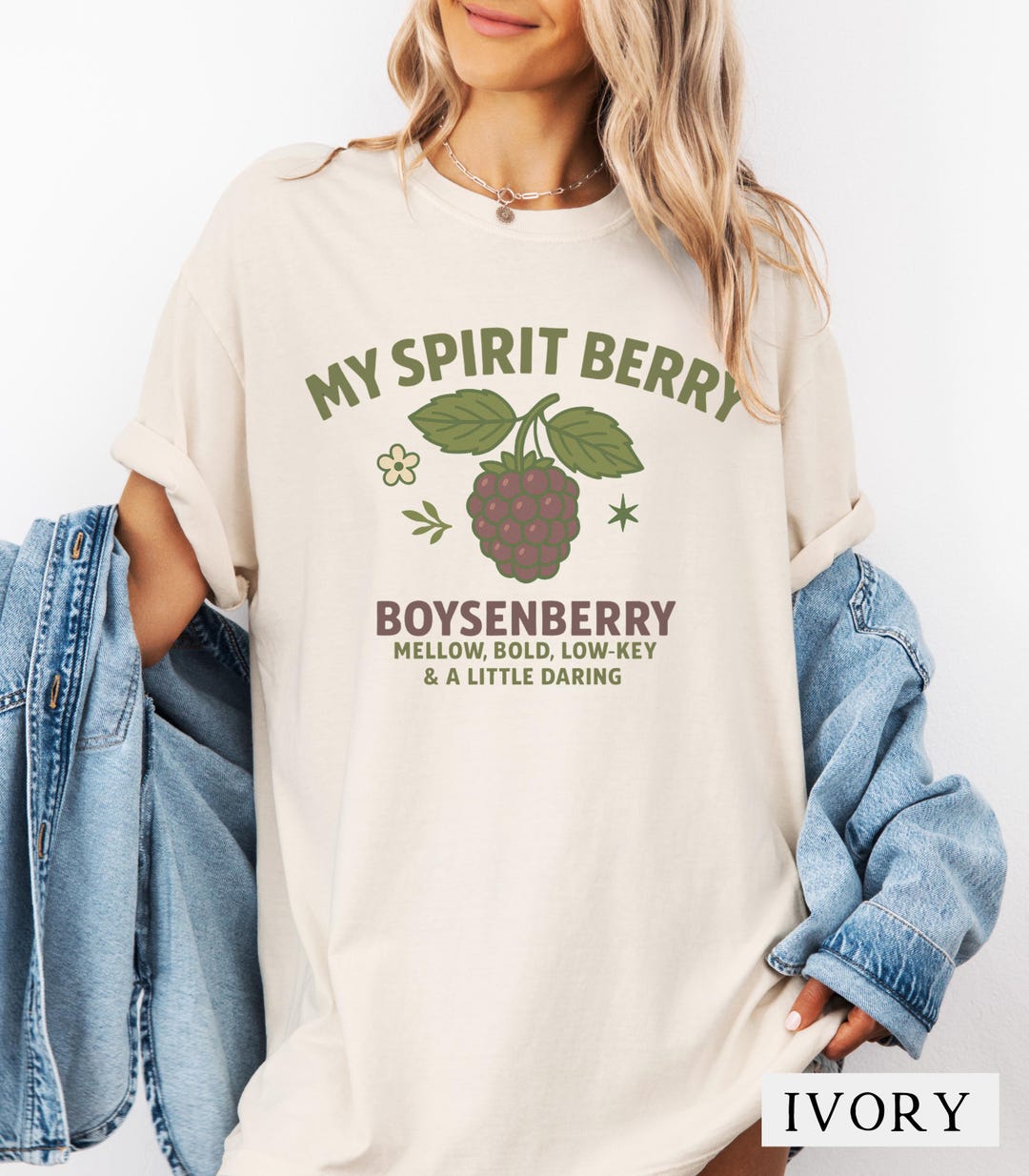 Boysenberry Retro Graphic Comfort Colors® T-shirt, Spirit Berry Shirt ...