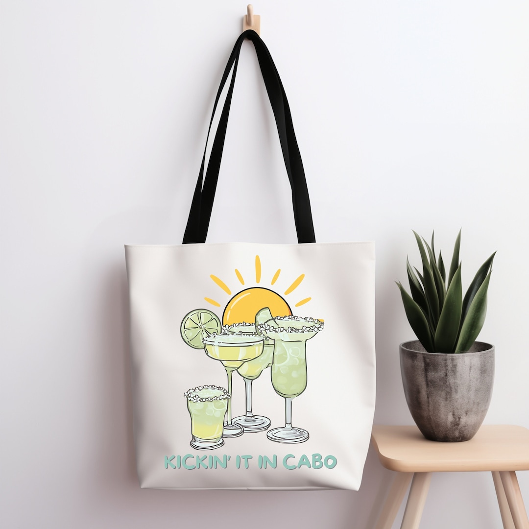 CABO TOTE BAG - Great for Sunny Adventures & Vacation! Purse Bag Comes ...