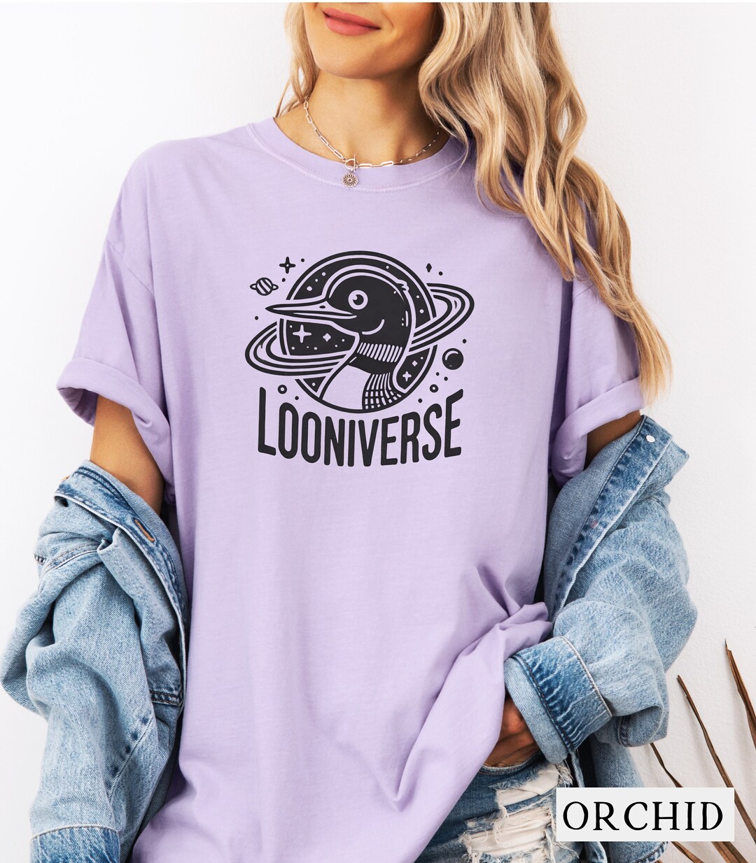 Retro Loon Looniverse Cartoon T-shirt, Comfort Colors Unisex Galaxy Tee ...