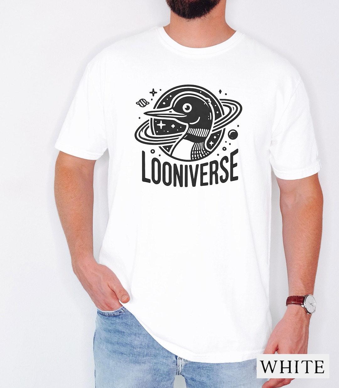 Retro Loon Looniverse Cartoon T-shirt, Comfort Colors Unisex Tee, Funny ...