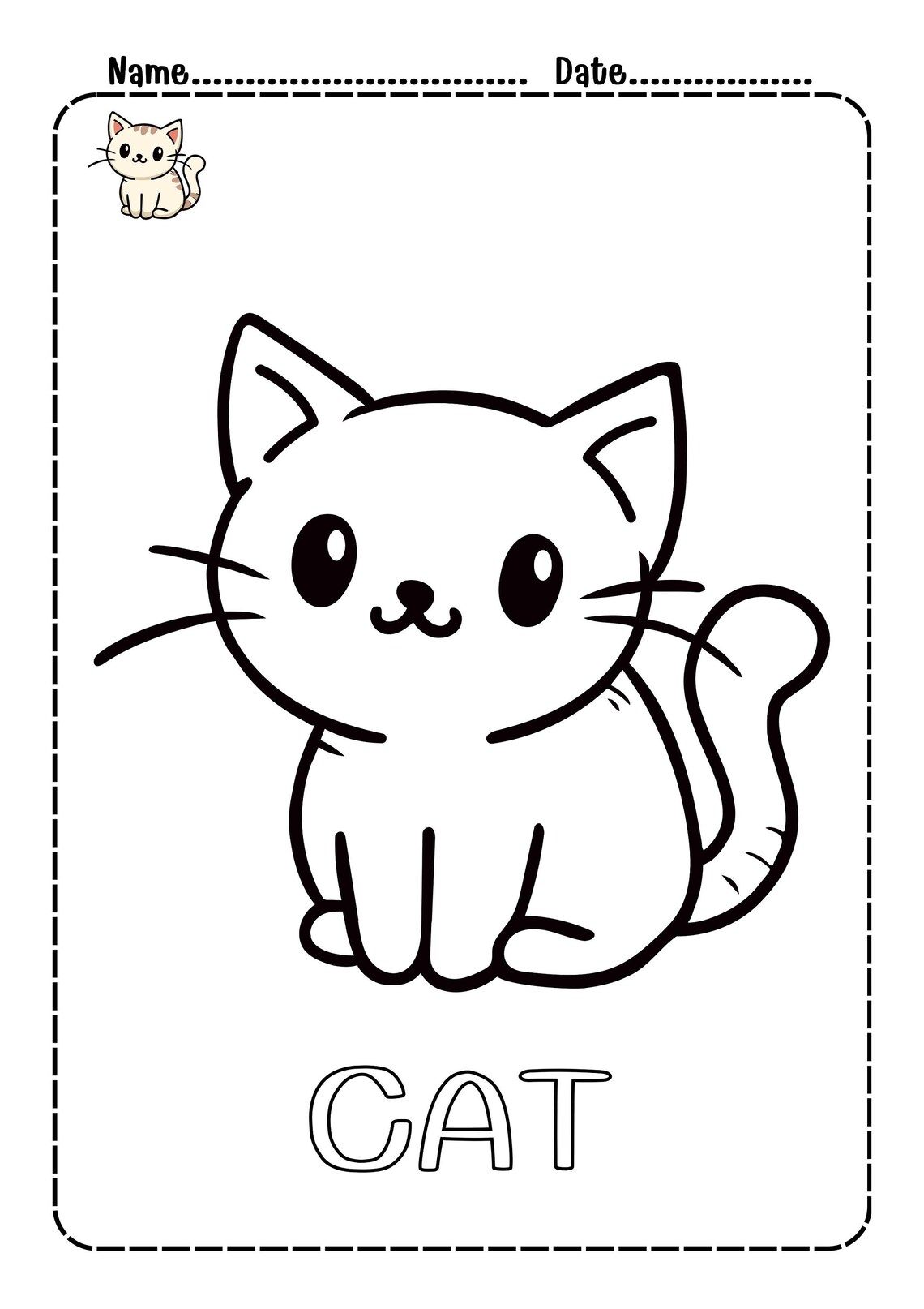 65 Coloring Pages for Kids Coloring Page Bundle Wall Art Preschoolers ...