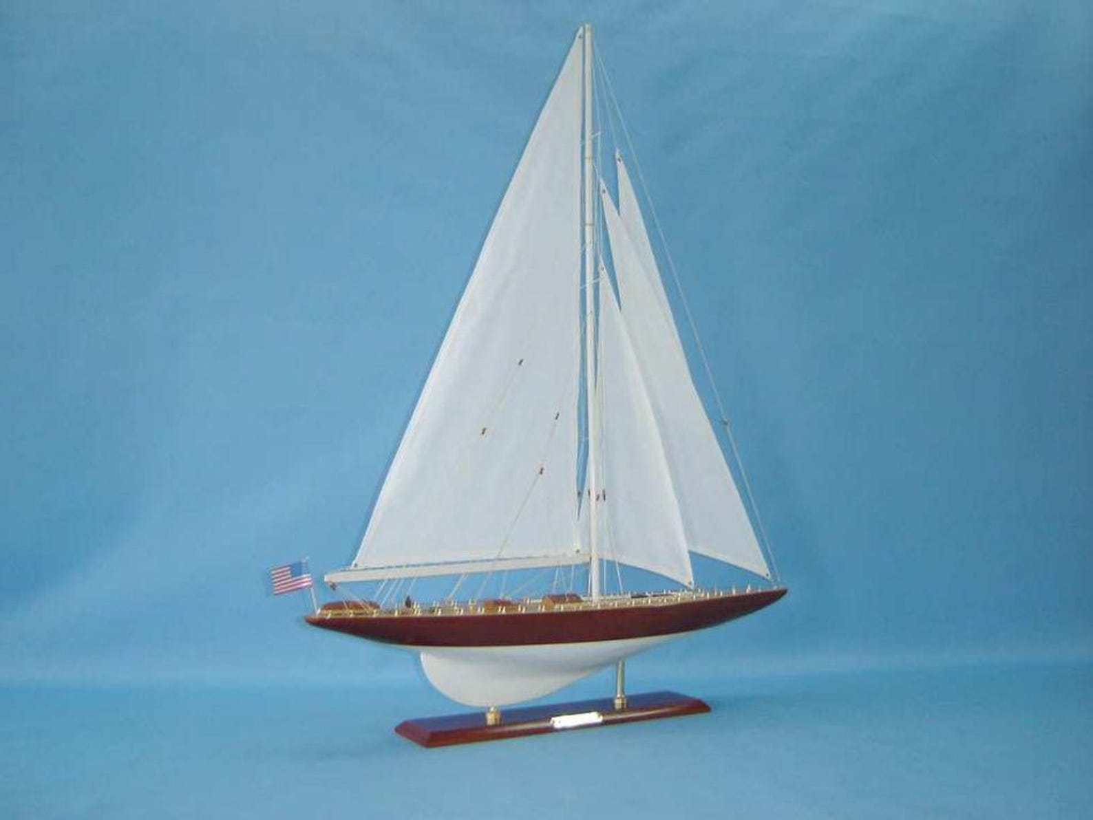 Wooden William Fife Limited Model Sailboat Decoration 35" - Etsy
