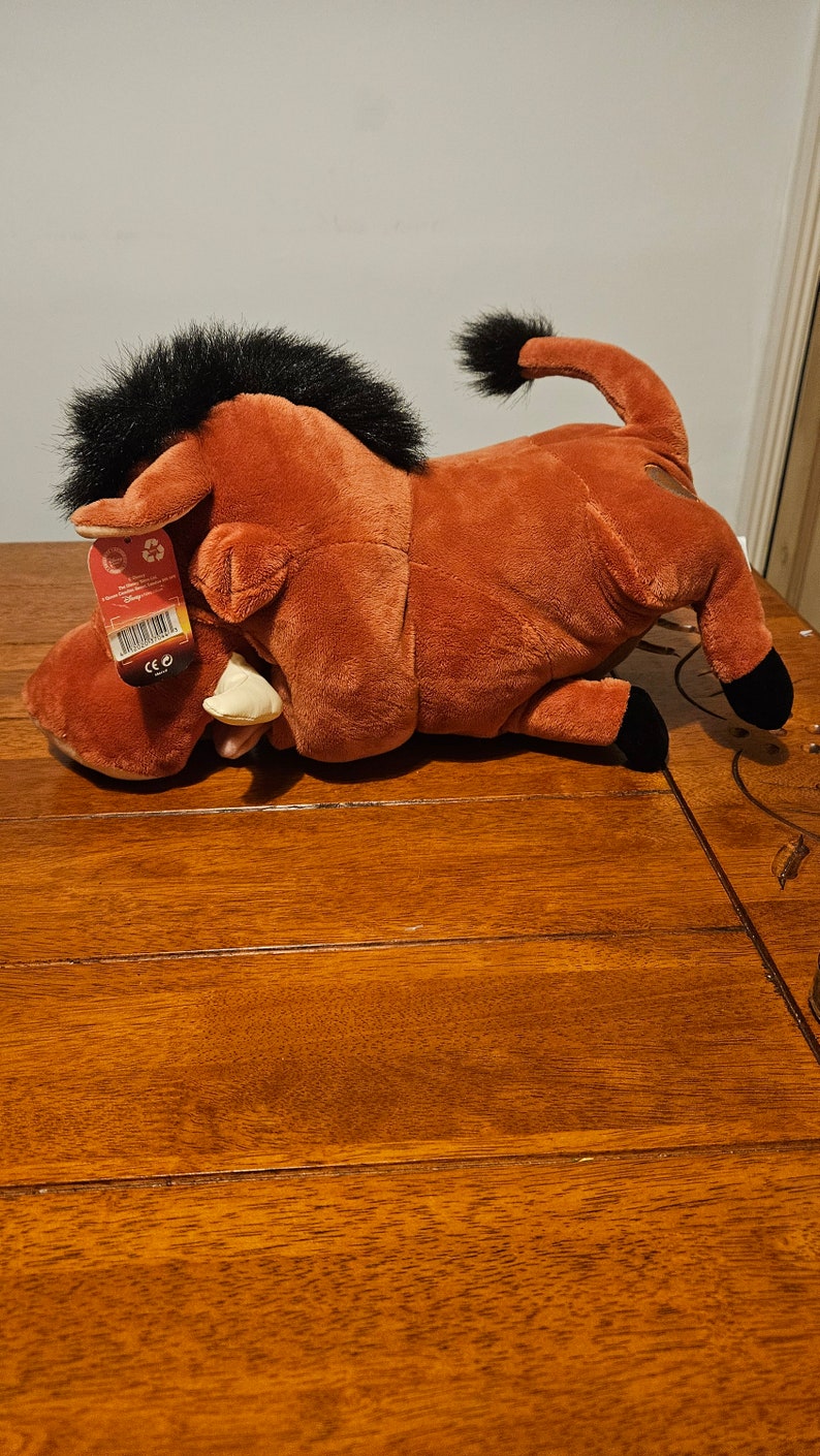 Disney Lion King Wart Hog Pumbaa Plush Soft Toy Stuffed Animal - Etsy