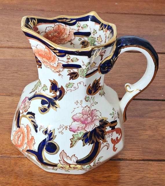 Masons Blue Mandalay Jug