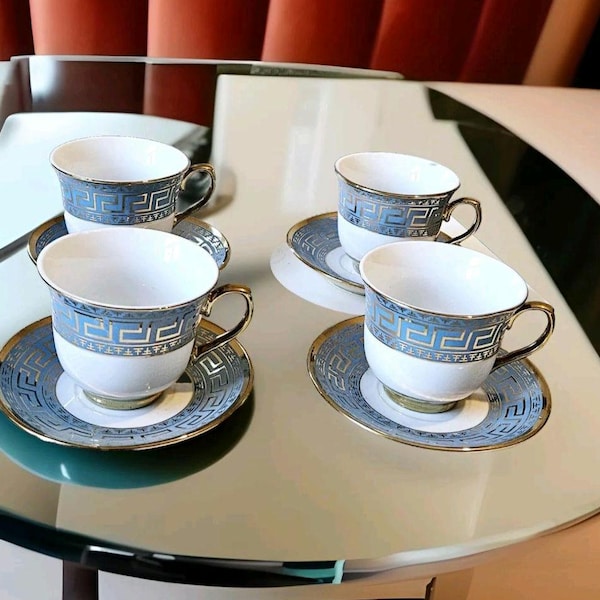 Greek Vintage Tea Set - Etsy UK