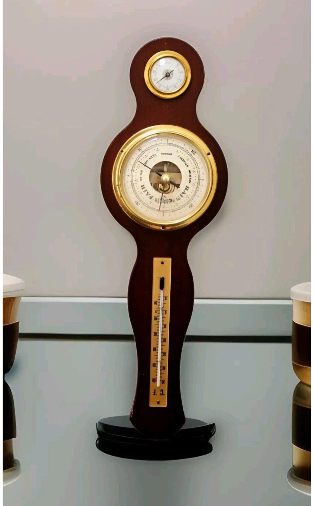 Staiger West Germany Barometer Hygrometer & Thermometer 45cm Weather ...