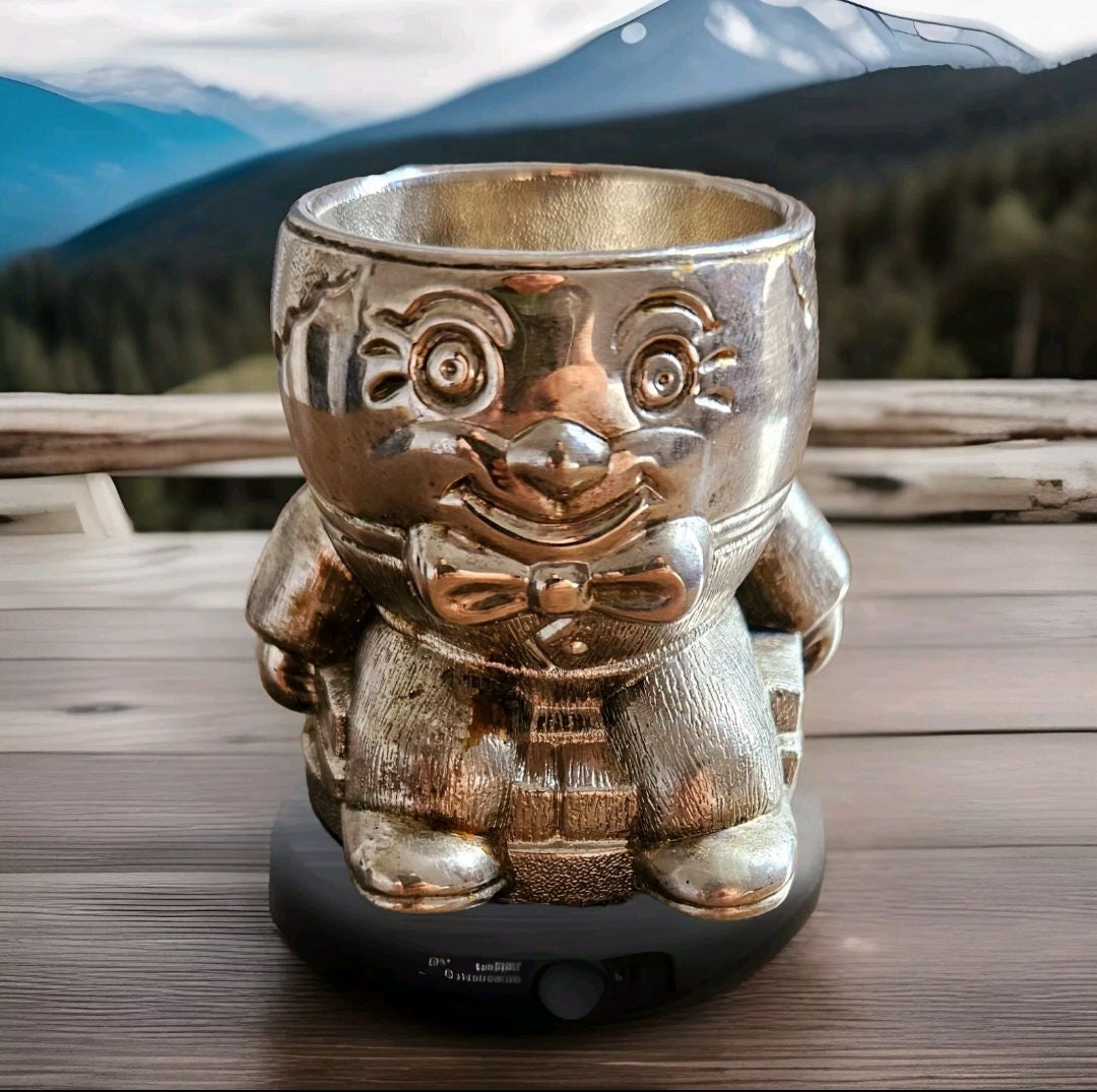 Vintage Silver Plated Humpty Dumpty Egg Cup - Etsy