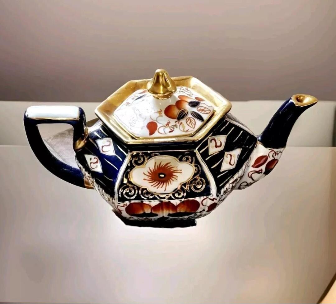 Vintage 1930 Handpainted Arthur Wood Traditional Imari Teapot, 1629, - Etsy