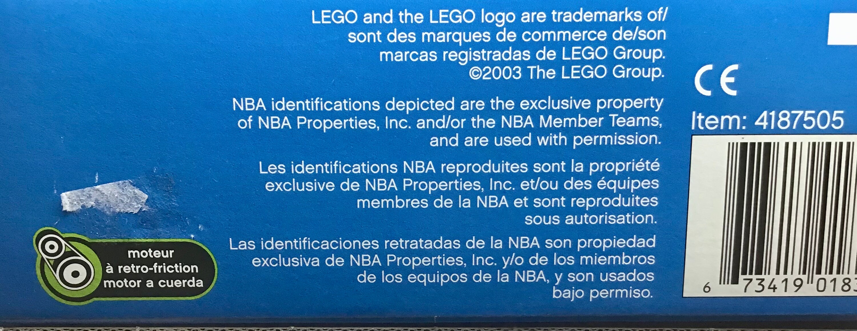 Vintage Lego Sports Building Toy Kit NBA 3429 NIB - Etsy