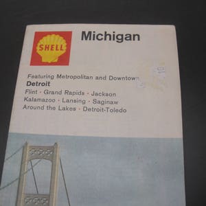 12 Vintage Shell US States and Cities Road Maps 60's 70's - Etsy