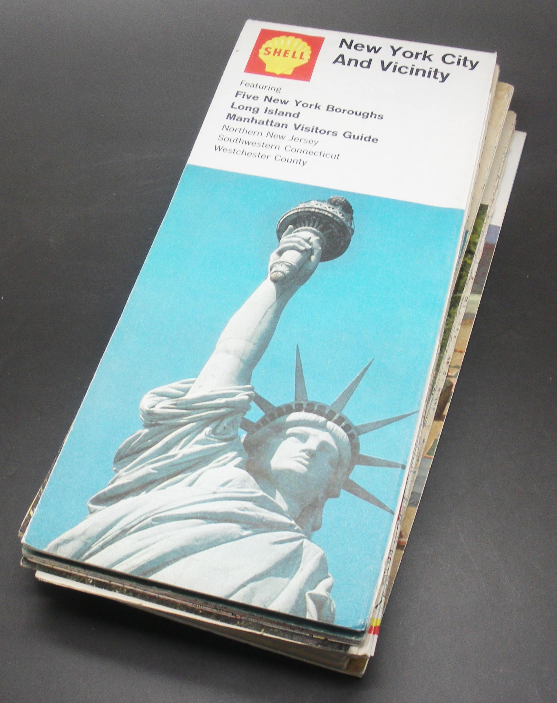 12 Vintage Shell US States and Cities Road Maps 60's 70's - Etsy