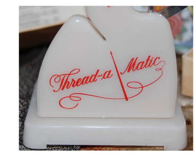Thread - a - Matic Vintage Needle Threader - Etsy