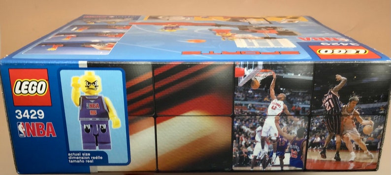 Vintage Lego Sports Building Toy Kit NBA 3429 NIB - Etsy